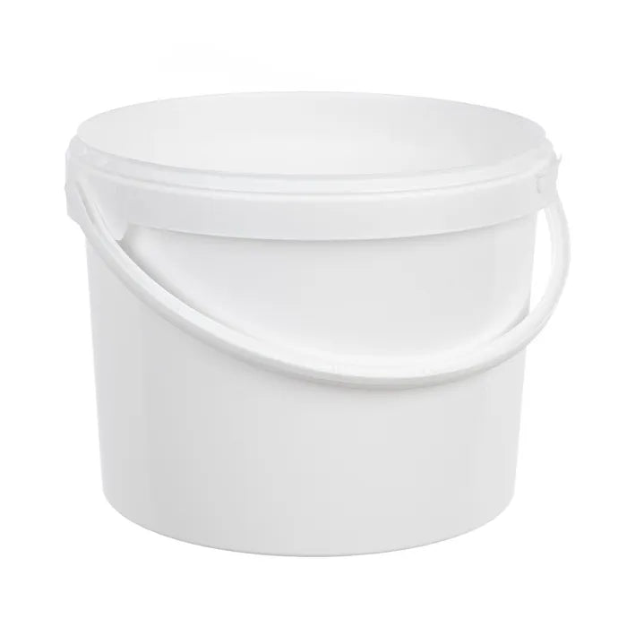 11 Litres Value White Bucket with Lid | Buy Food Buckets Online – Suki ...