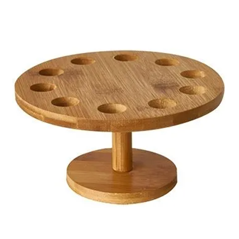 Bamboo Round Display Tray for 10 Cones 18cm x 9cm – Suki's Cash & Carry